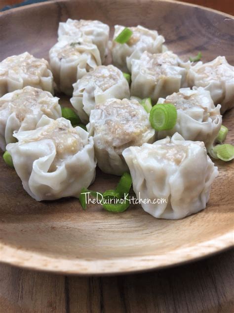 Pork Siomai The Quirino Kitchen