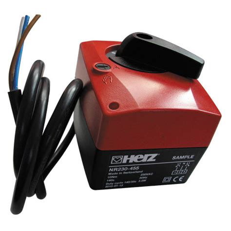 Herz Armaturen Herz Rotary Actuator For 2 Port Control Ball Valves