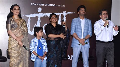 Kangana Ranaut Jassie Gill And Others Grace The Trailer Launch Of