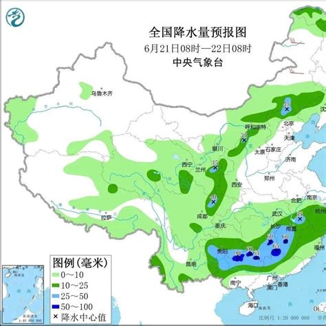 明起华南江南降雨停歇 北方雨水铺展且高温持续暴雨地区天气