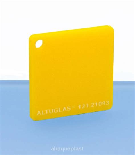 Altuglas Plaque PMMA coulé mono satin Altuglas CN