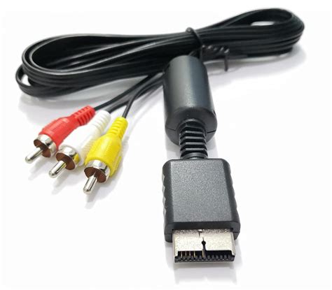6ft Composite Av To Rca Cable For Sony Playstation Playstation2 Playstation3 And Playstationx
