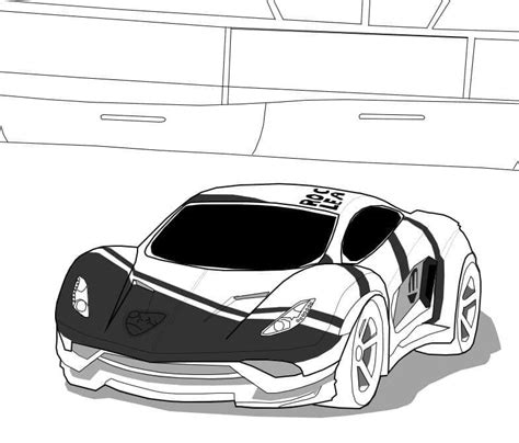 Coloriage Rocket League à imprimer sur ColoriageEnfant