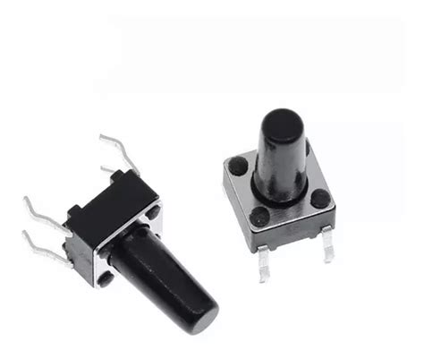 Kit 10x Chave Táctil Push Button 6x6x10mm Arduino Eletrônica Mercadolivre