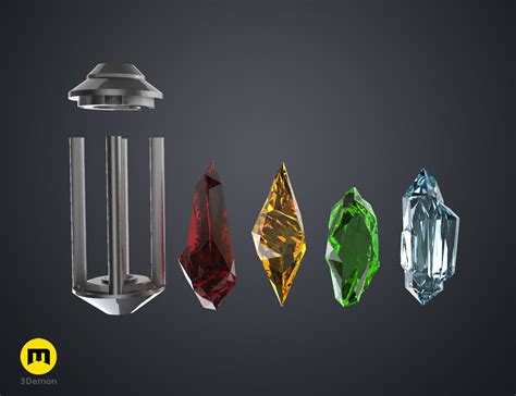 Kyber Crystals 3demon 3d Print Models Download