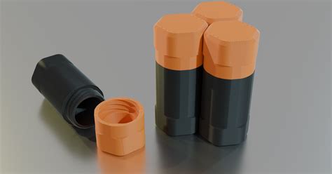 21700 battery case variant b by mcabra download free stl model