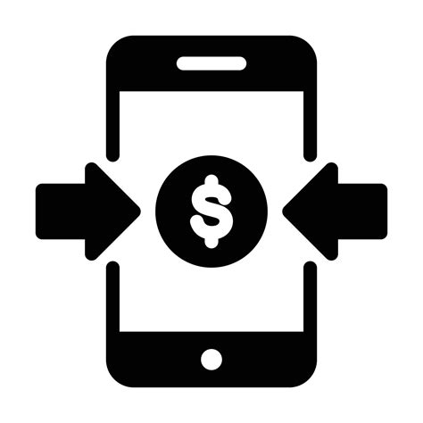 Mobile Transaction Icon 23402586 Vector Art At Vecteezy