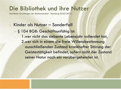 PPT Rechtliche Grundlagen der Büchereiarbeit PowerPoint Presentation ID