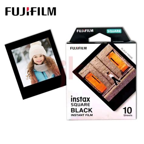 Картридж для фото Fujifilm инстакс Square с черной рамкой фотобумага ...