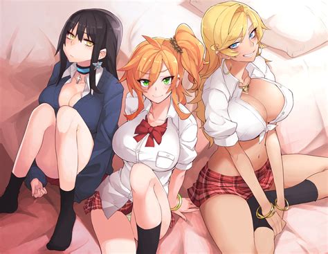 Jk Bitch Sannin Musume Danbooru
