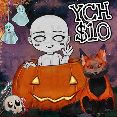 Ych Halloween Chibi Ychcommishes
