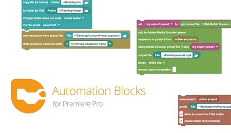 Aescripts Automation Blocks For Premiere Pro Download Latest FileCR