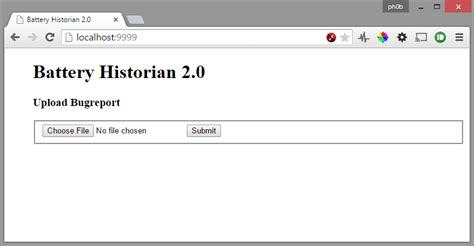 Getting Battery Historian 20 To Work On Windows Ph0bs Software Engineer At Intel And