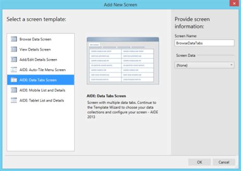 Lightswitch Screen Template Browse Data Tabs Xpert360 Ltd Development Blog