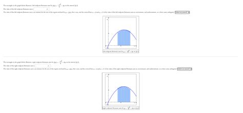 Solved The Rectangles In The Graph Below Illustrate A Left