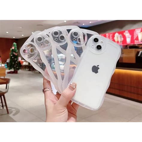 Jual SOFTCASE SILIKON CASE GELOMBANG BENING CLEAR FOR OPPO REA Shopee