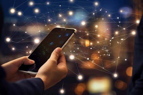 Premium Ai Image Modern Society Smartphone Communication In The Digital Era Generative Ai