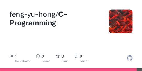 GitHub Feng Yu Hong C Programming