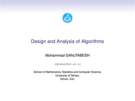 Non Deterministic Algorithms Pptx