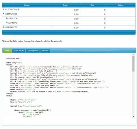 Guriddo Jqgrid Js Jquery Tegakari