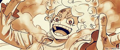 몽키d 루피기어5 태양신 니카 원피스 4k 배경화면 다운로드