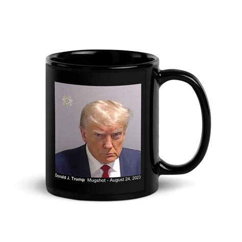 Donald Trump Mugshot Coffee Mug