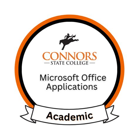Microsoft Office Applications Credly