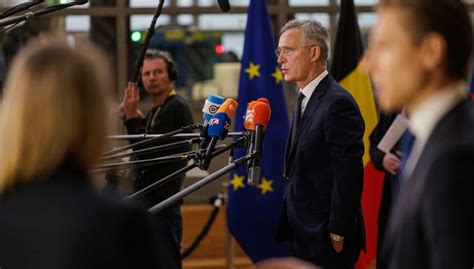 Nato Secretary General Addresses Protection Of Critical Undersea