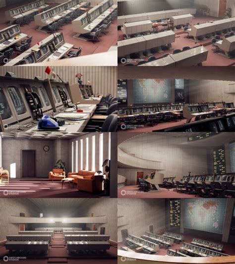 太空发射地面控制指挥中心 Space Launch Ground Control Command Center 太空指挥中心