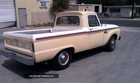 Classic 1966 Two Tone Ford Pickup In