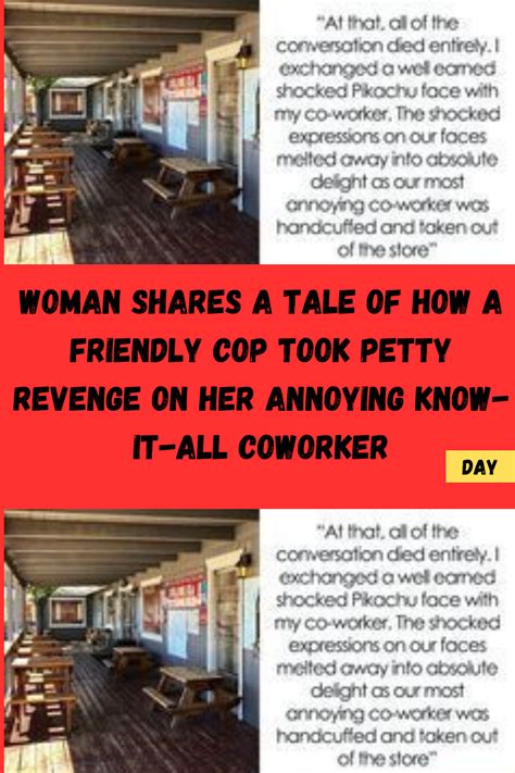 Woman Shares A Tale Of How A Friendly Cop Took Petty Revenge On Her Annoying Know It All