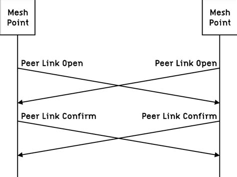3 Ieee 80211s Mesh Peer Link Creation Download Scientific Diagram