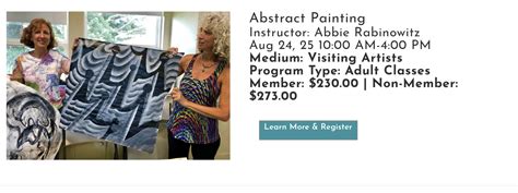 Hui Art Class Schedule • Abbie Rabinowitz