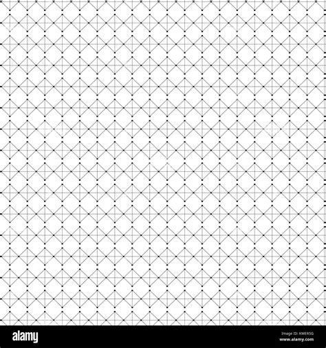 Geometric Abstract Background With Connected Line And Dots Patterns