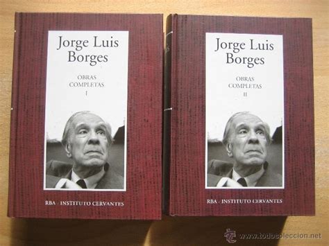Jorge Luis Borges Obras Completas Tomos I Y Ii Vendido En Venta