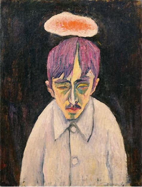 Portraituresque — Tetsugoro Yorozu Self Portrait With Cloud