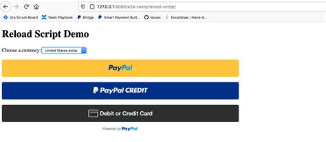 Feature Request Set Currency On Button Click Issue Paypal Paypal Js GitHub