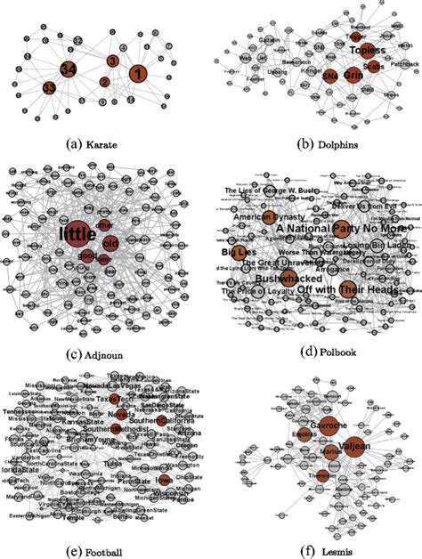 The Visualization Of Important Nodes Identified By Profitleader Here Download Scientific