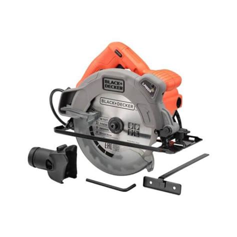 1. BLACK & DECKER CS1250L Circular Saw 190 mm, დისკური ხერხი 190 მმ
