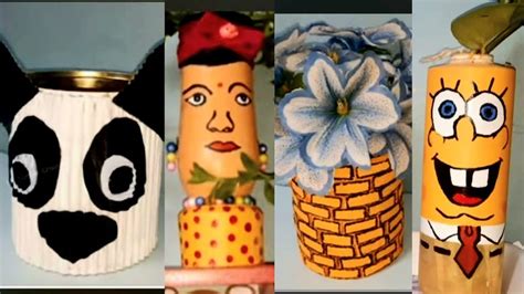 4 Diy Planters From Waste Materialshow To Make Planterplanter Making