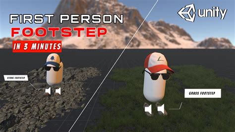 First Person Footstep System In Unity D Tutorial Youtube