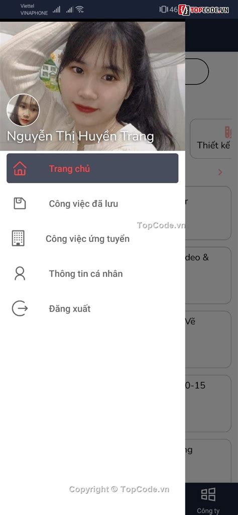 Code đồ án ứng Dụng Tìm Và đăng Tuyển Việc Làm React Native Nodejs