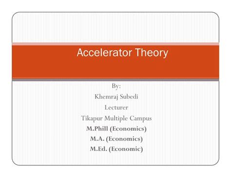 Accelerator Theory Pdf