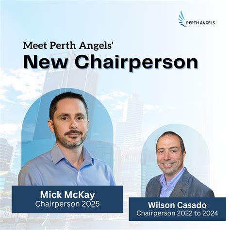 Congratulations To Michael Mckay Our New Chairperson Were Excited To