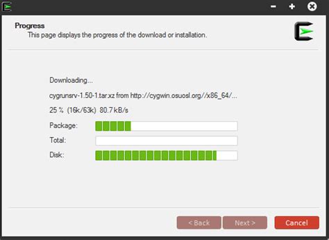 Windows Cygwin Hangsfreezes When Installing Wont Finish
