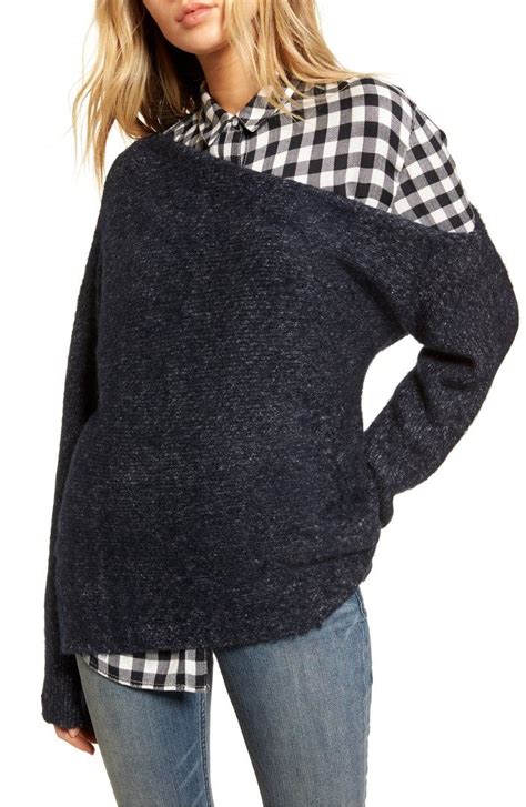Treasure And Bond One Shoulder Ribbed Sweater Nordstrom Ribbed