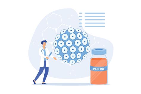 Hpv Vaccination For Reduce Virus Infection Risk Or Oncology Human