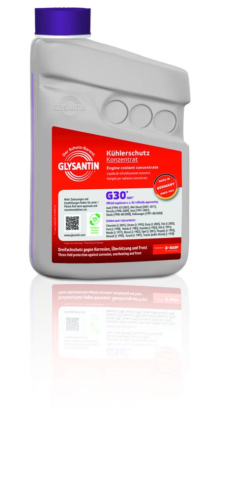 BASF Glysantin G30 Kühlerschutz Konzentrat 1 Liter - MotoroelDirekt.at
