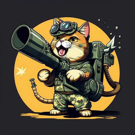 Download Cat War Weapons Royalty Free Stock Illustration Image Pixabay