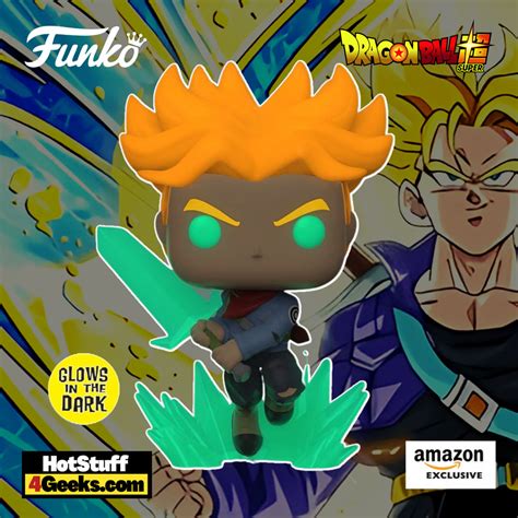 2022 New Dbs Super Saiyan Trunks With Sword Glow Funko Pop